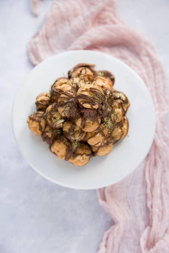 How To Make A Profiterole Tower | Amy Treasure