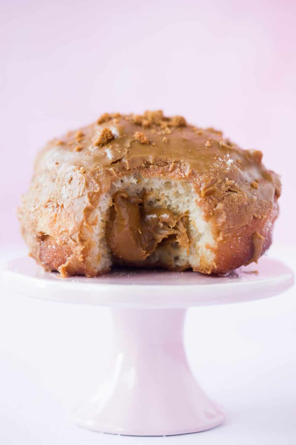 Lotus Biscoff Doughnuts | Amy Treasure