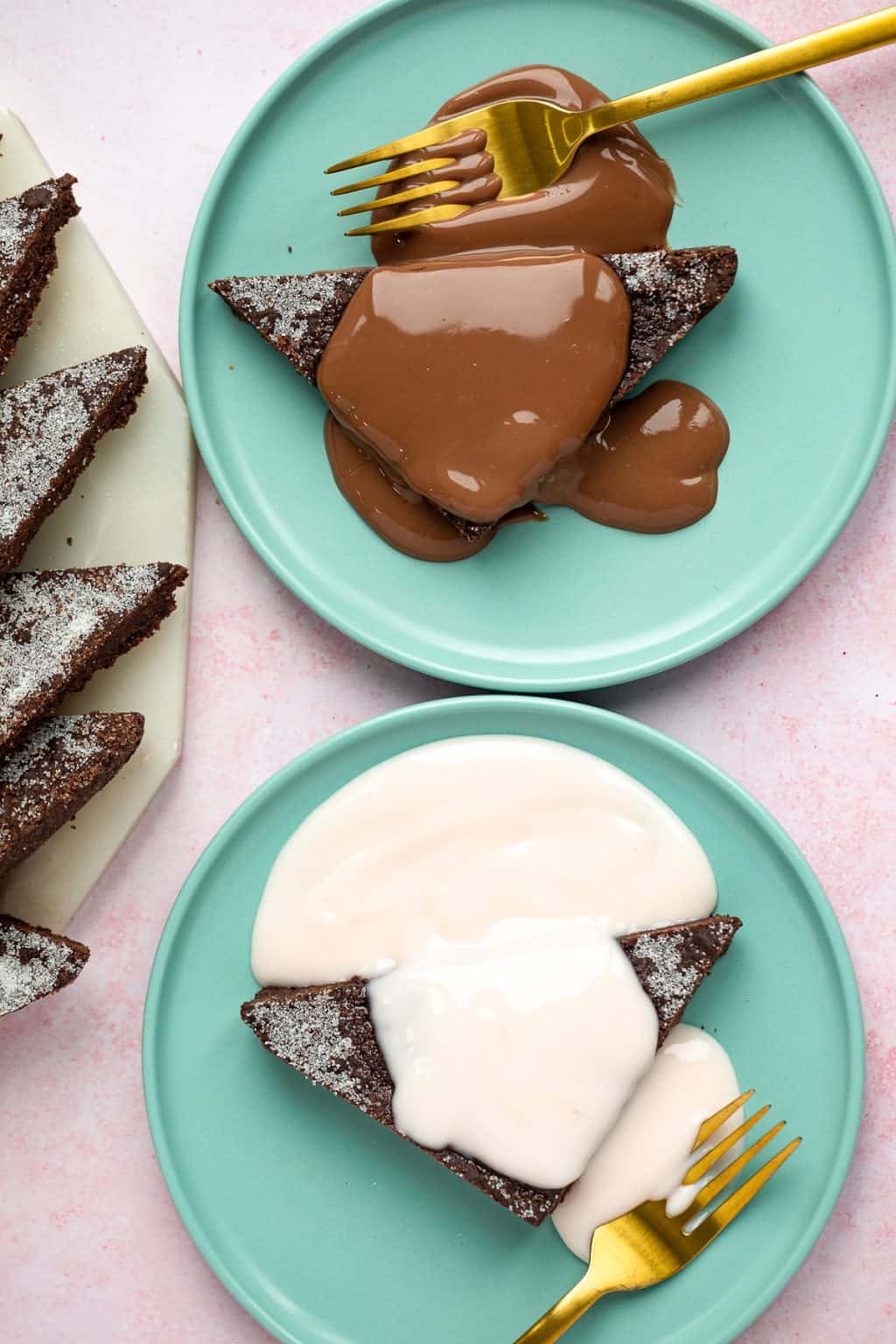 Chocolate Concrete a School Dinner Classic | Amy Treasure