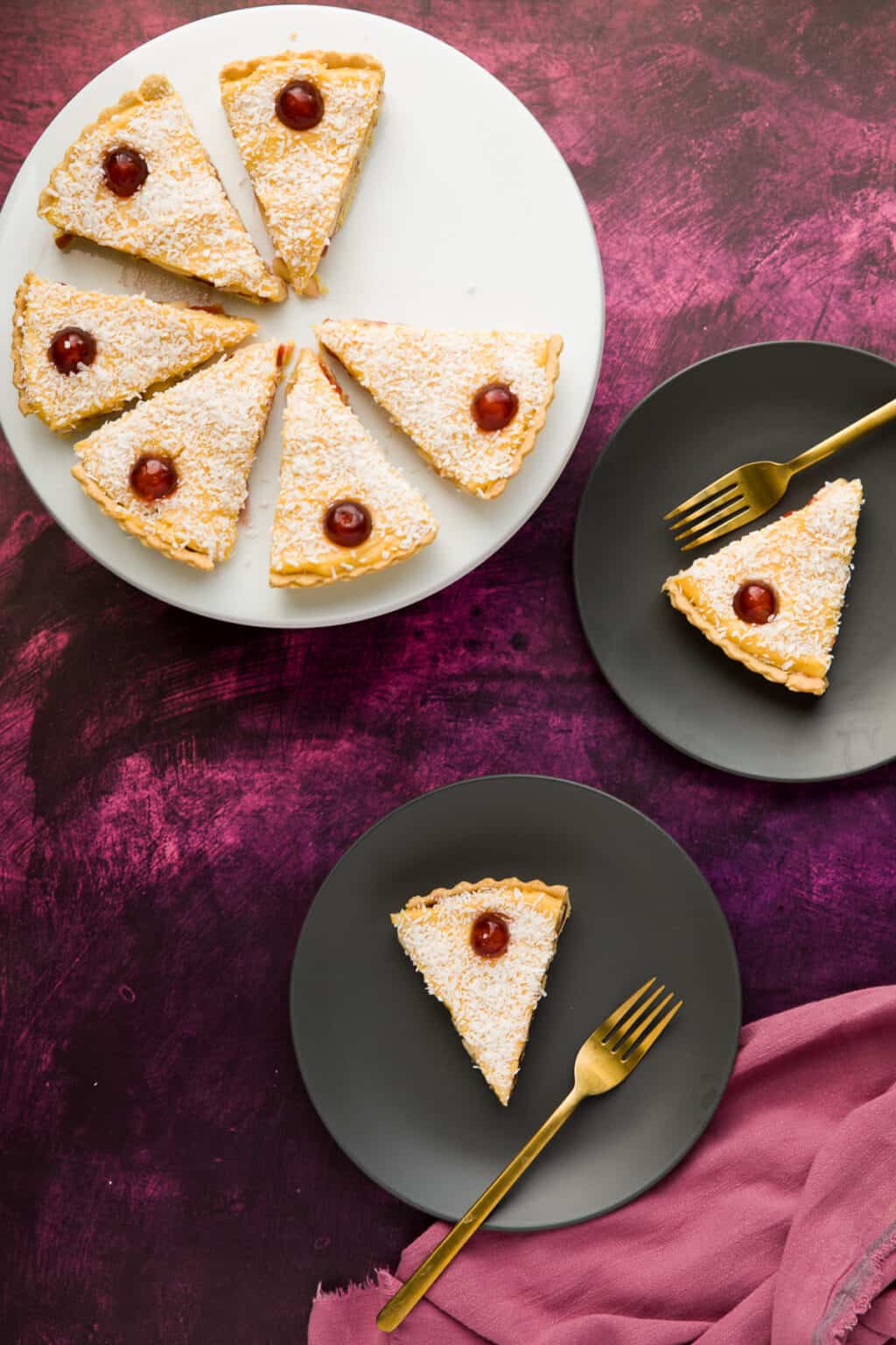 Manchester Tart a Simple and Quick Recipe | Amy Treasure