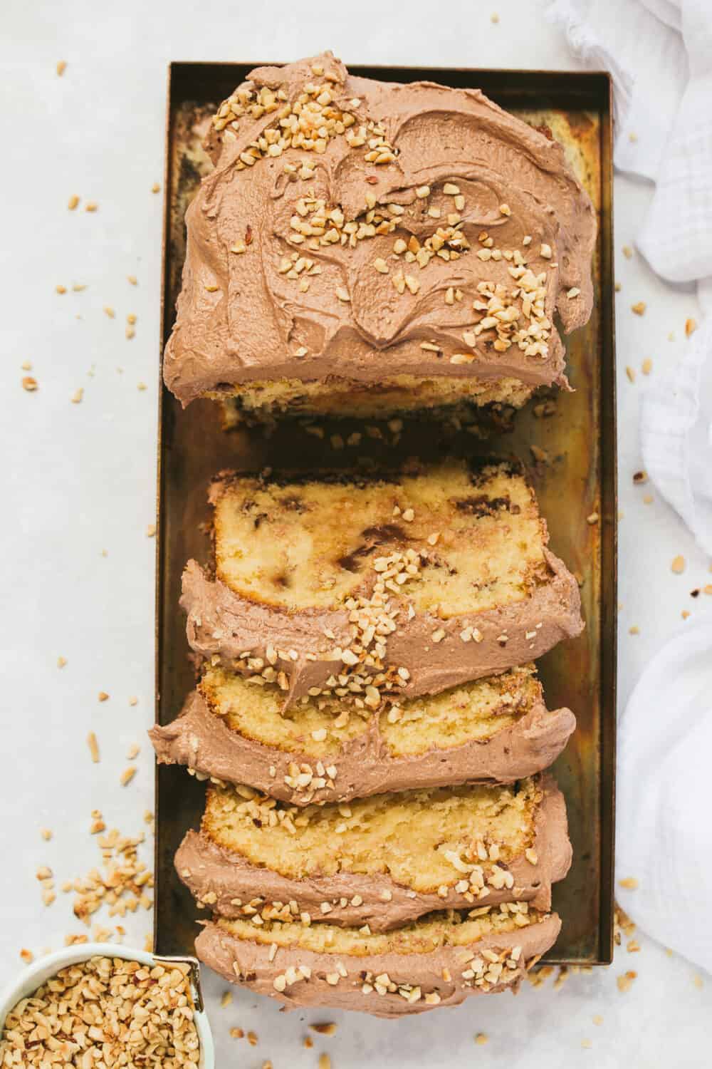 Nutella Loaf Cake | Amy Treasure