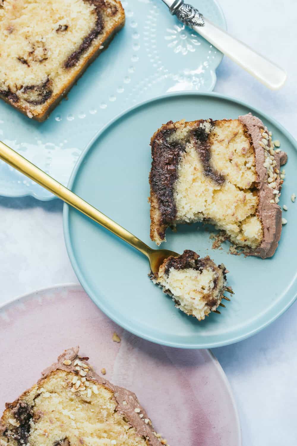 Nutella Loaf Cake | Amy Treasure